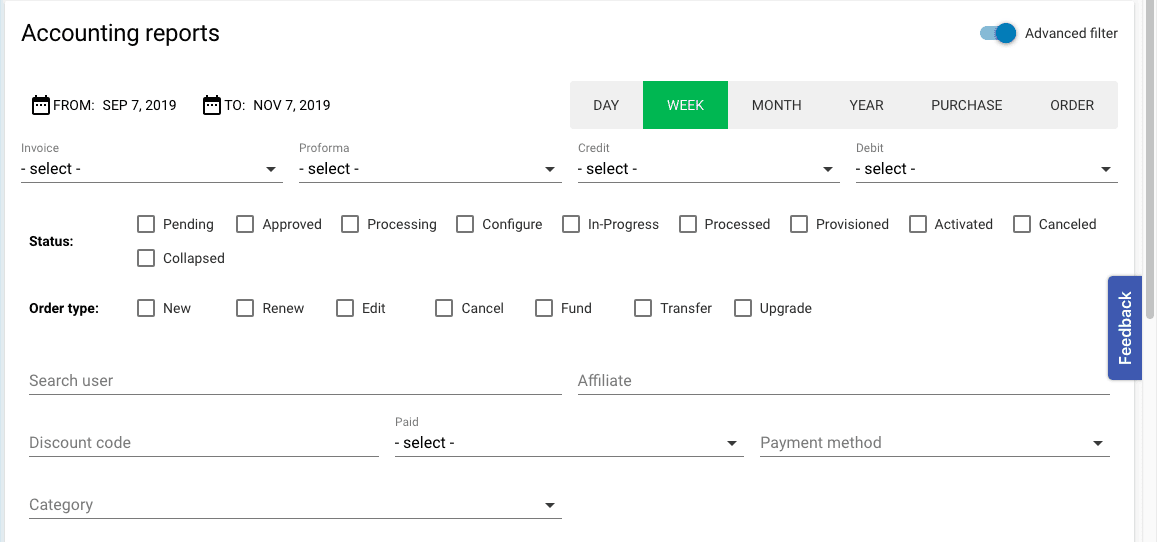 ApiHawk - Business - Accounting