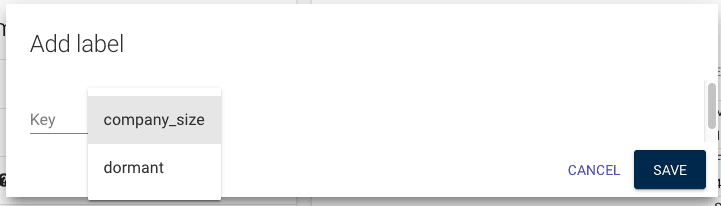 ApiHawk - How to attach a label in the system?