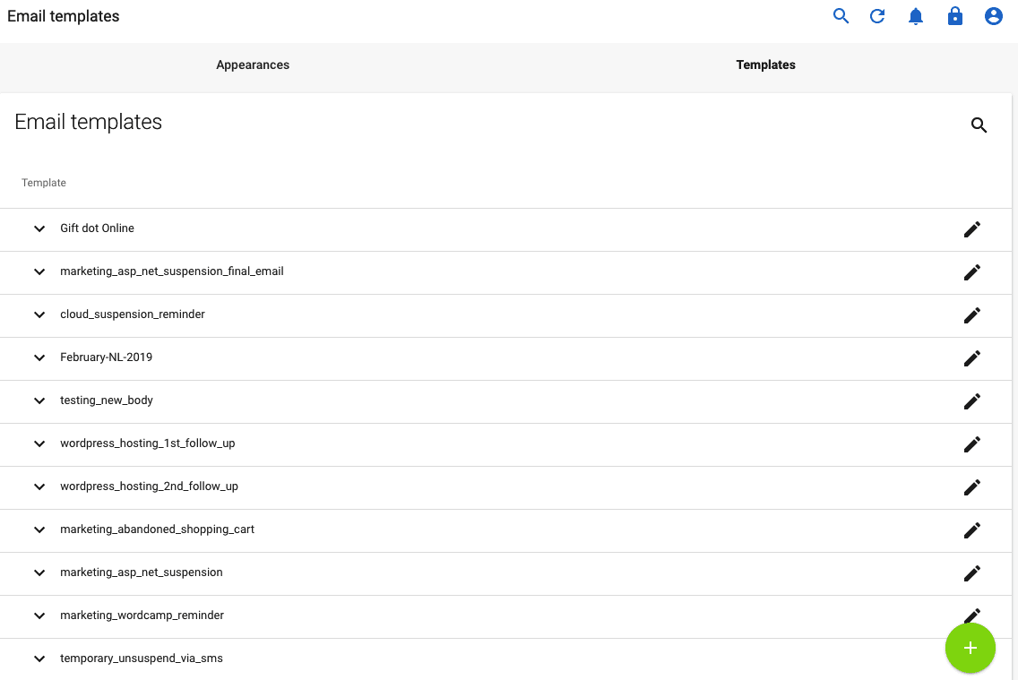 ApiHawk - How to create a new Email Template?