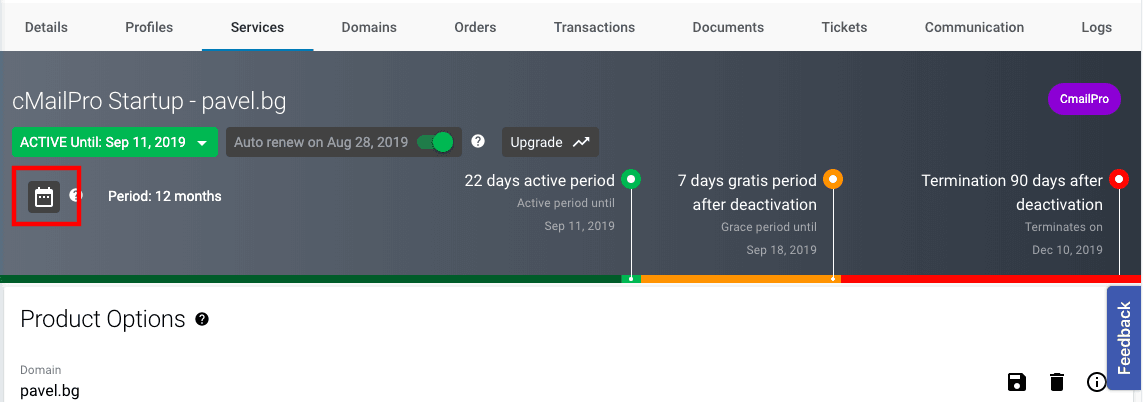 ApiHawk - How to manually modify a user's service?