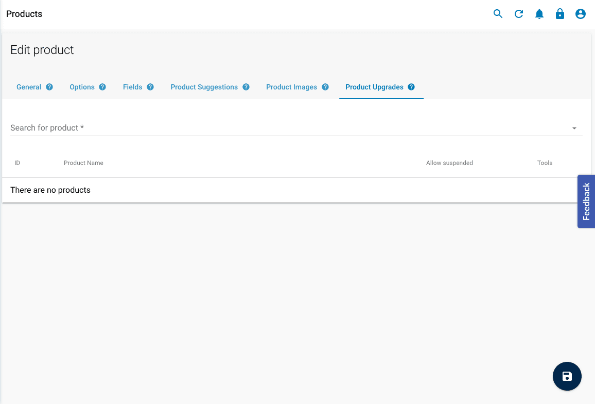 ApiHawk - How to configure products to be upgradeable?