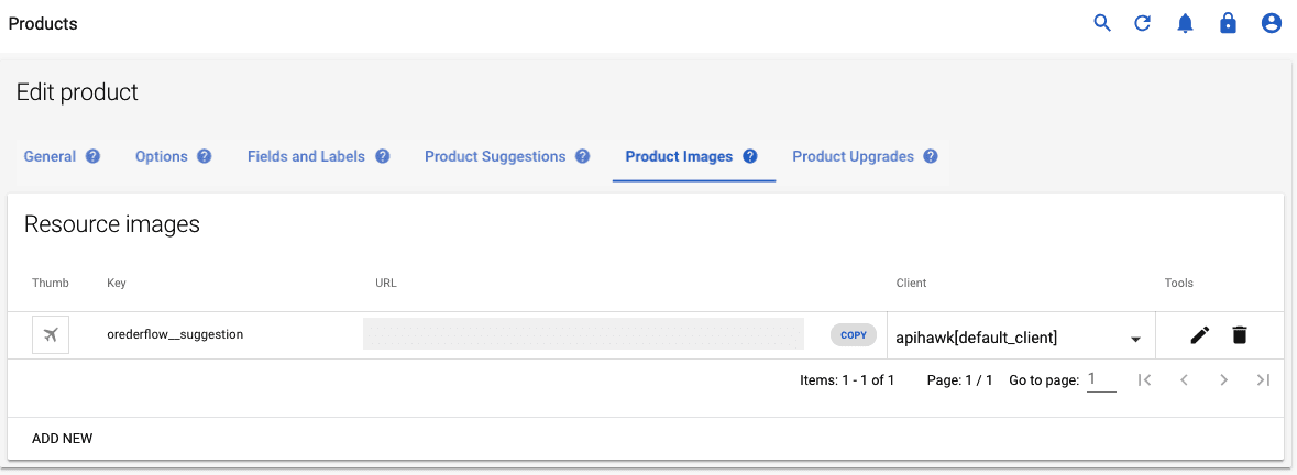 ApiHawk - Catalog - Products - Create/Edit a Product