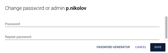 ApiHawk - Management - Manage Admins