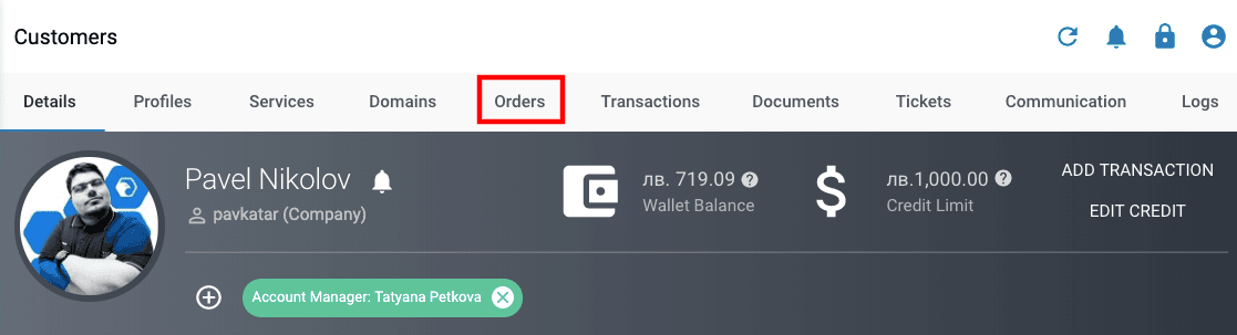 ApiHawk - How to modify an order's status?